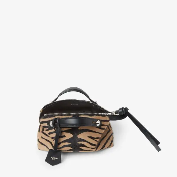 Fendi By The Way Soft Mini Tiger-print Cavallino Leather Mini-bag